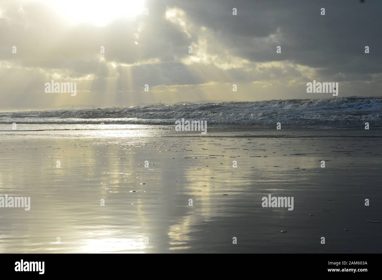 Prestatyn beach. North Wales. United KingPrestatyn beach. North Wales ...