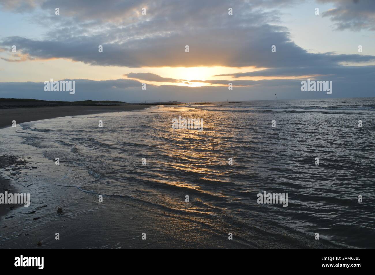 Prestatyn beach. North Wales, United Kingdom Stock Photo - Alamy