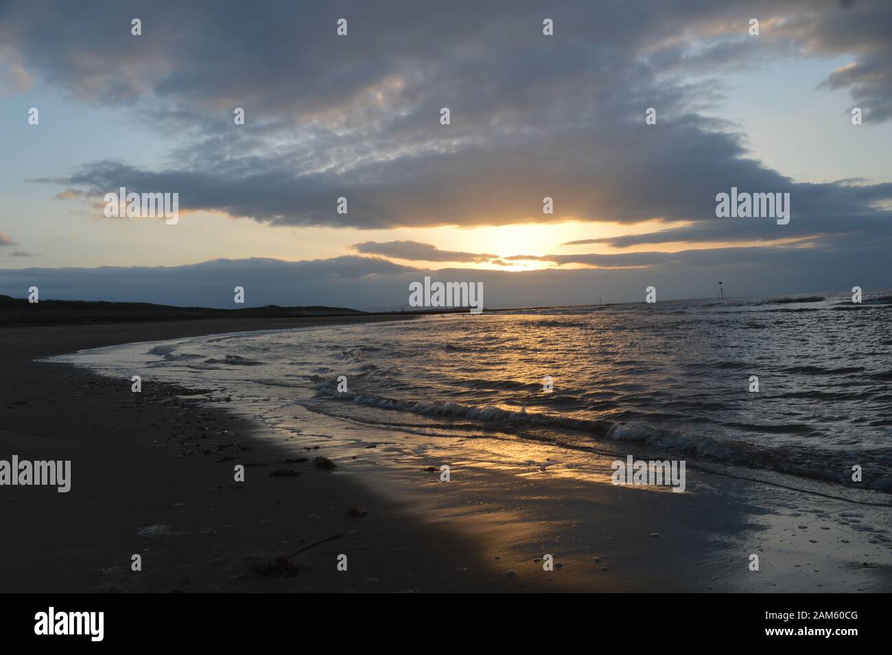 Prestatyn beach. North Wales, United Kingdom Stock Photo - Alamy