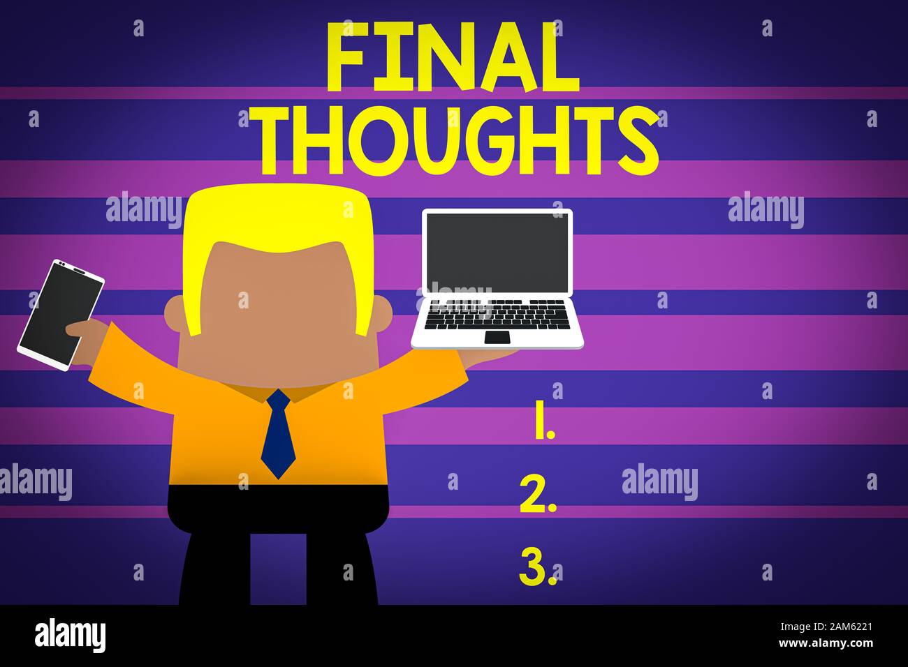 Word writing text Final Thoughts. Business photo showcasing the ...