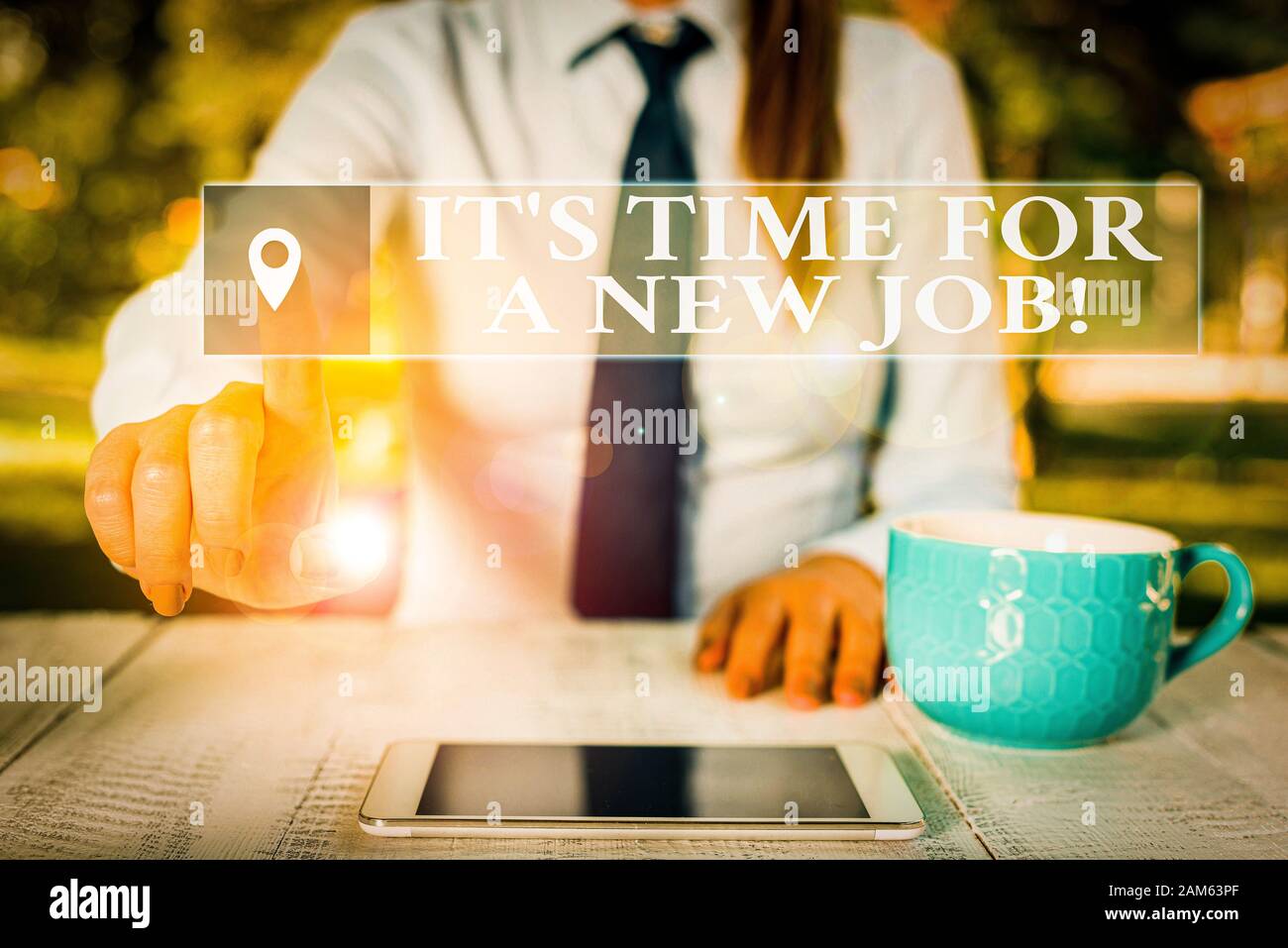 Conceptual hand writing showing It S Time For A New Job. Concept ...