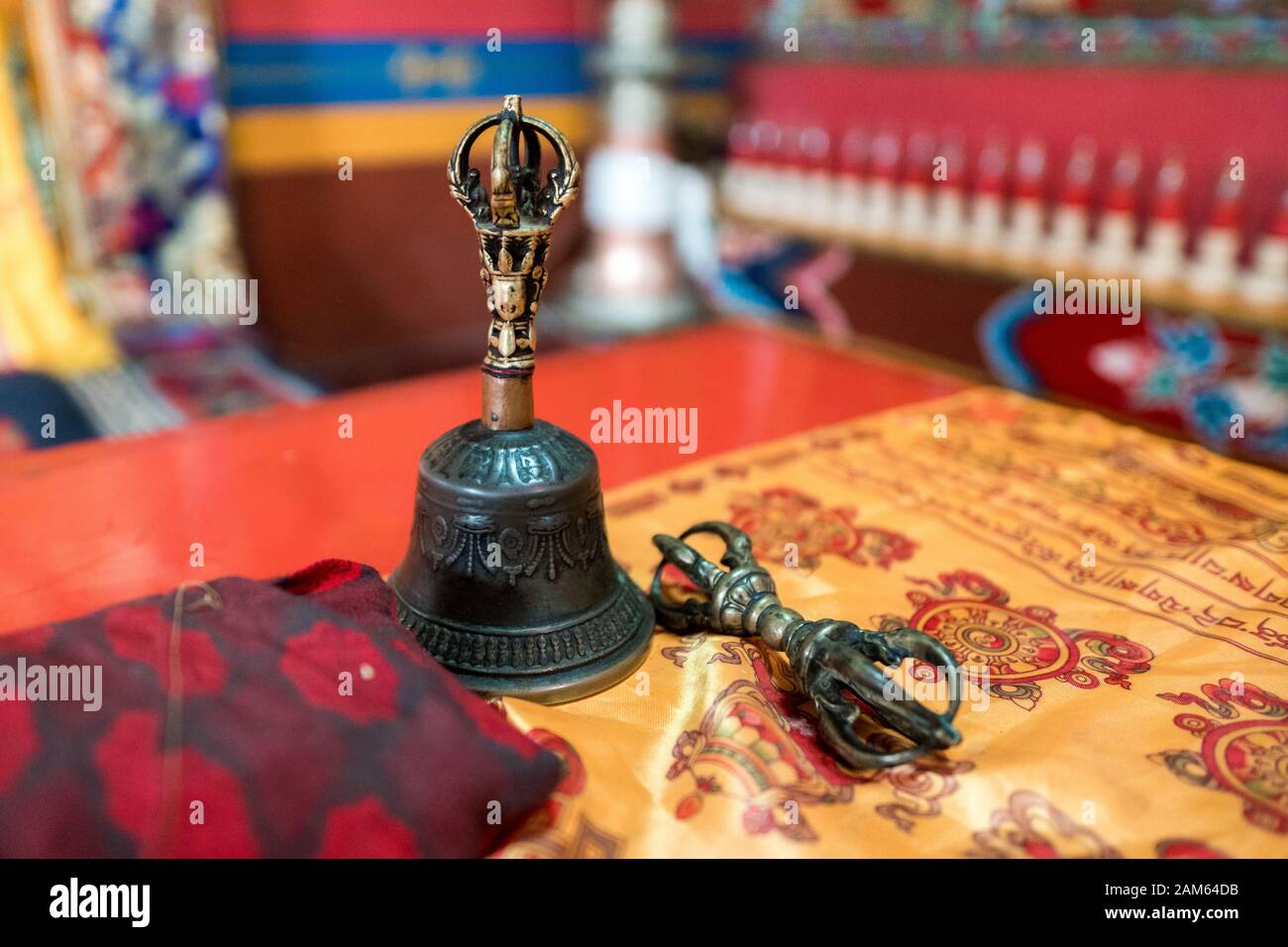 Weapon of the indian vedic rain and thunder deity indra hi-res stock ...