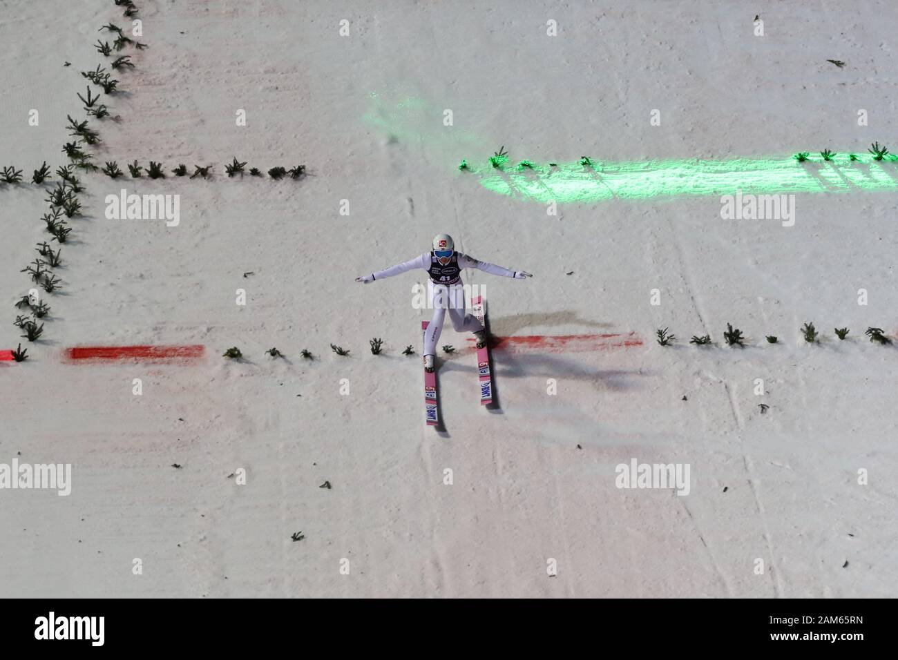 Predazzo, Italy. 11th Jan, 2020. FIS Ski Jumping World Cup in Predazzo ...