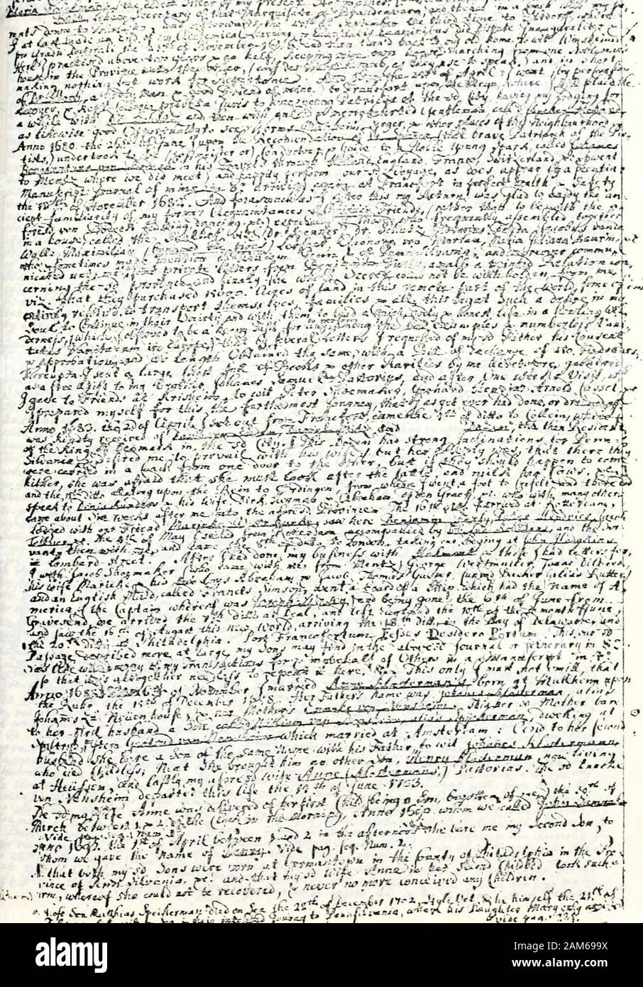 The life of Francis Daniel Pastorius, the founder of Germantown ...