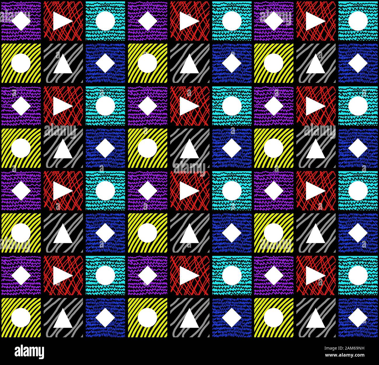 Multicolor triangle hi-res stock photography and images - Alamy