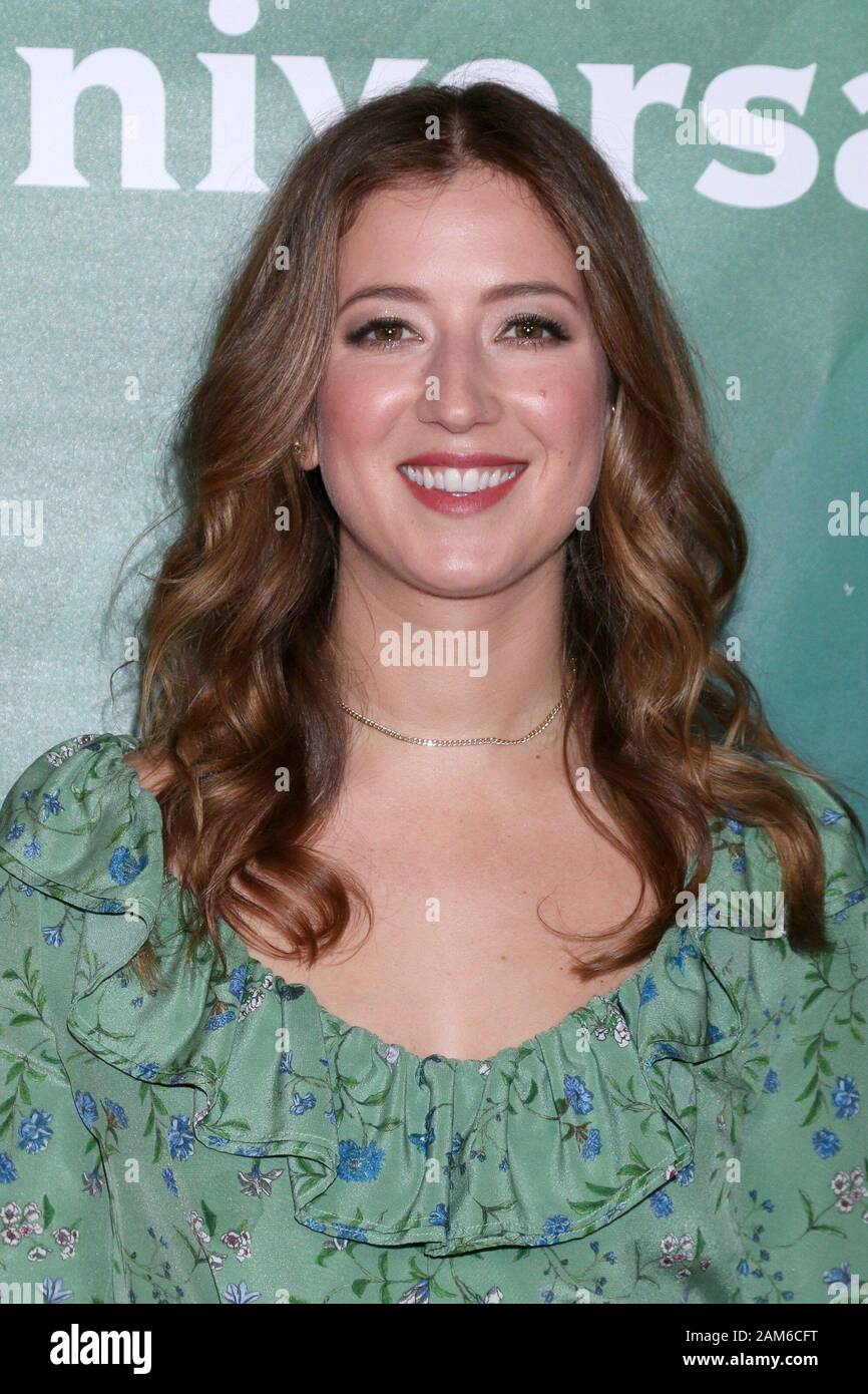 Pasadena, CA, USA. 11th Jan, 2020. Jessy Hodges at arrivals for NBC ...