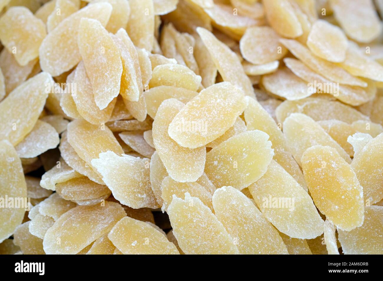 Candied mango pulp. Dried mango in sugar syrup. Dried mango petals ...