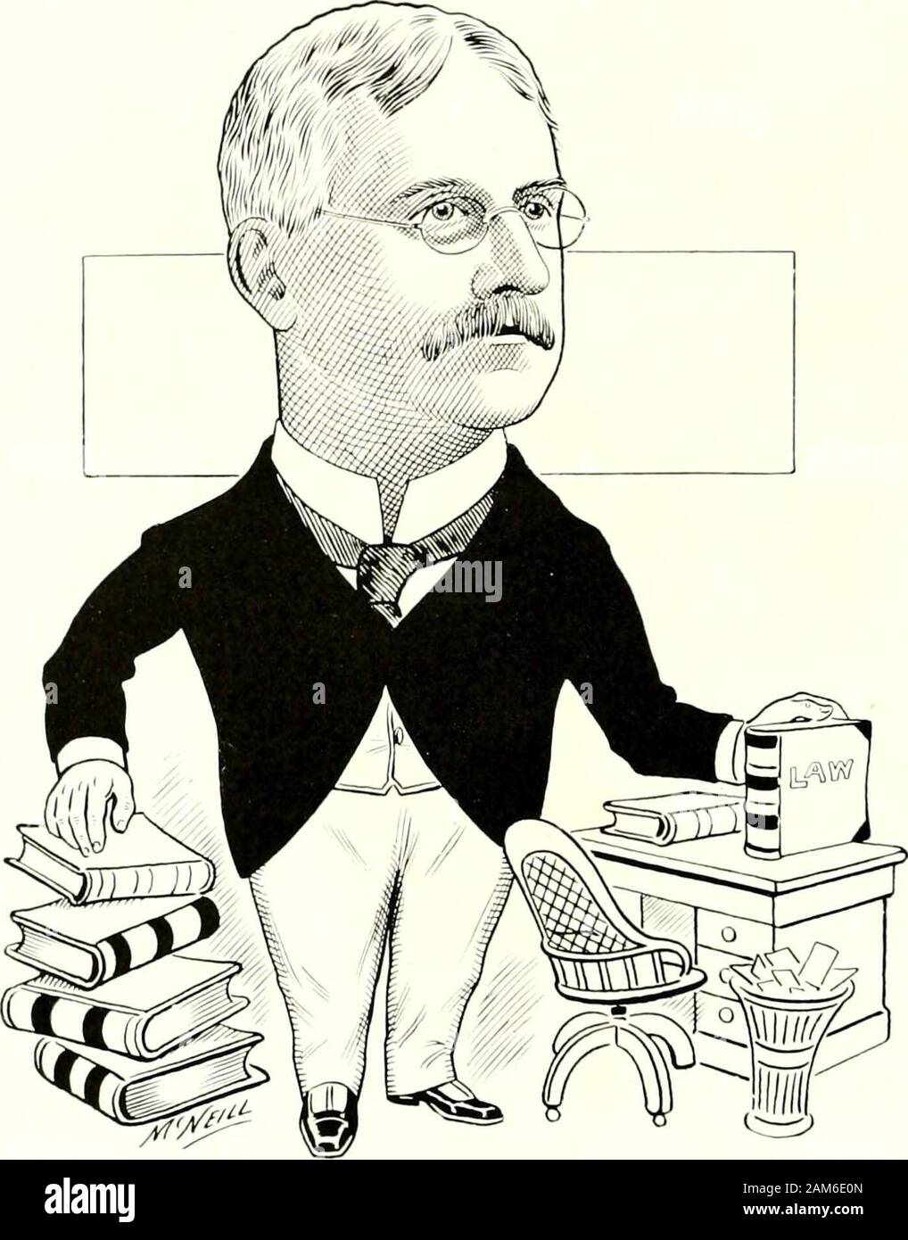 A gallery of pen sketches in black and white of "Cincinnatians as we ...