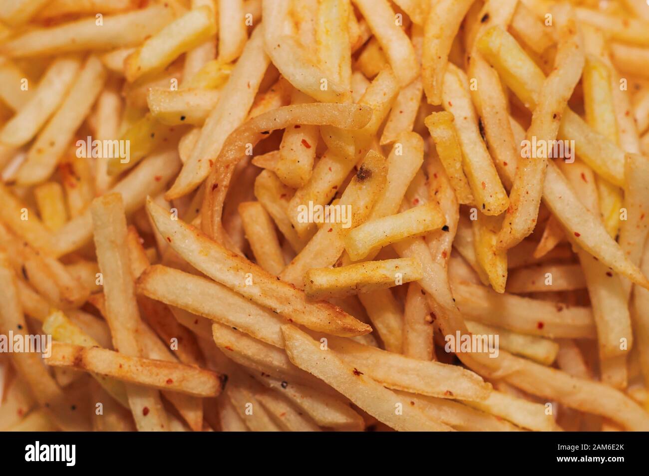 french fries as background Stock Photo - Alamy
