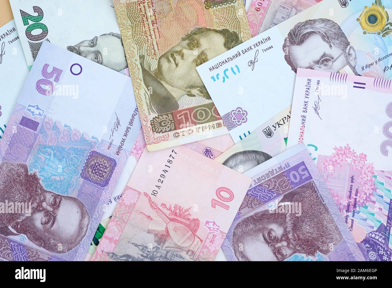 The national Ukrainian currency is in hryvnias. Ukrainian banknotes top ...