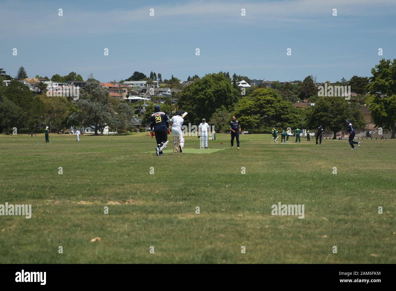 Cricket local match hi-res stock photography and images - Alamy