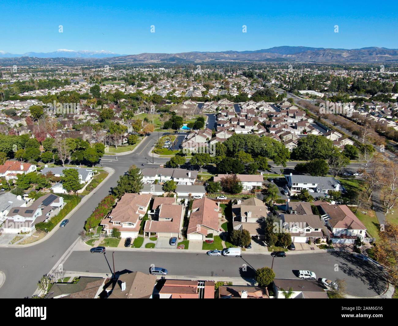 Woodbridge aerial hi-res stock photography and images - Alamy
