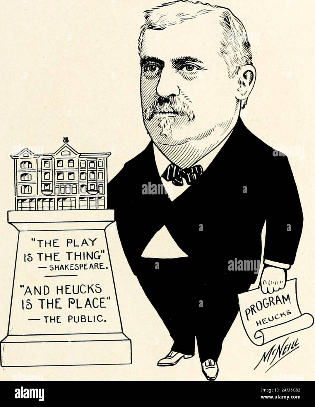 A gallery of pen sketches in black and white of "Cincinnatians as we ...