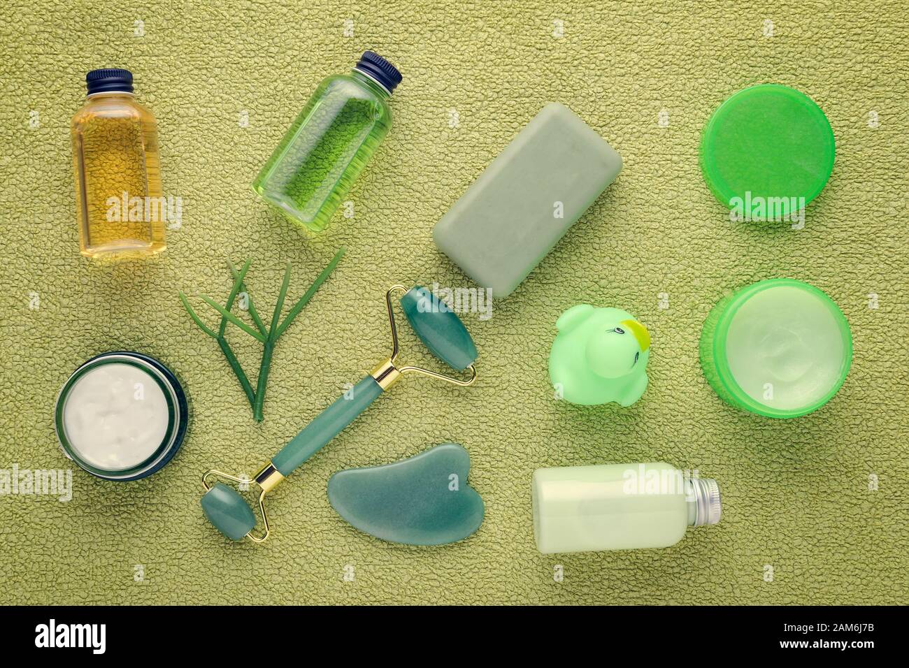 Home spa products hi-res stock photography and images - Alamy