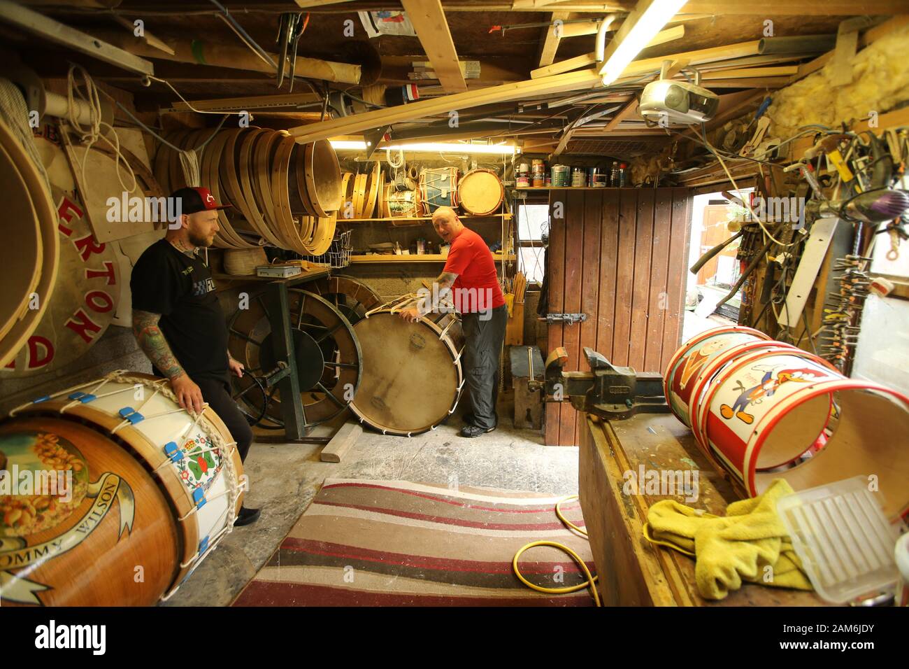 Lambeg drum hi-res stock photography and images - Alamy