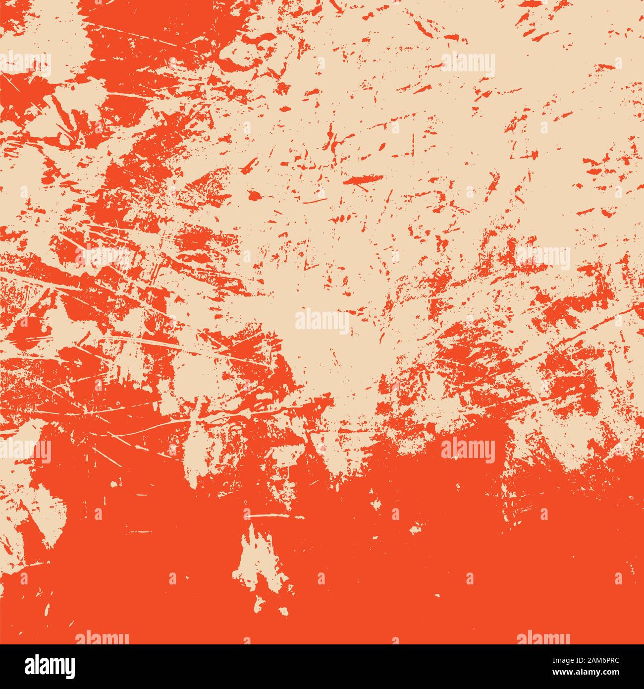 Red aged grainy messy template. Distress urban used texture. Grunge ...