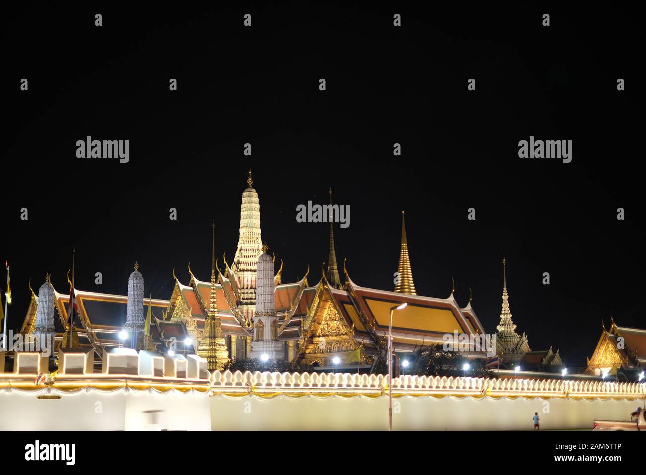 grand palace at night Stock Photo - Alamy