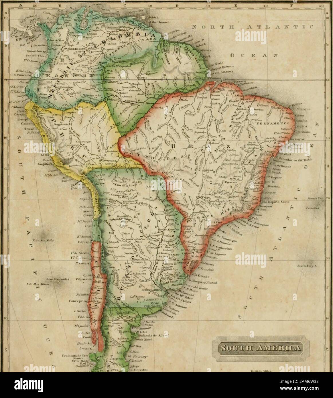 A new universal atlas hi-res stock photography and images - Alamy