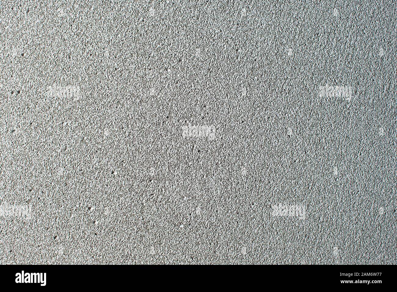Foam concrete blocks wall as a background grey. Lightweight ...