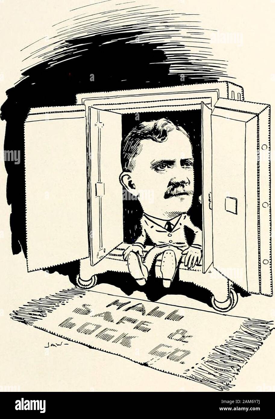 A gallery of pen sketches in black and white of "Cincinnatians as we ...