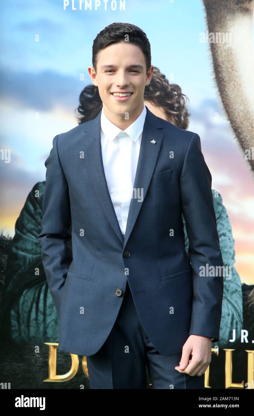 Los Angeles, Ca. 11th Jan, 2020. Harry Collett, at the premiere of ...