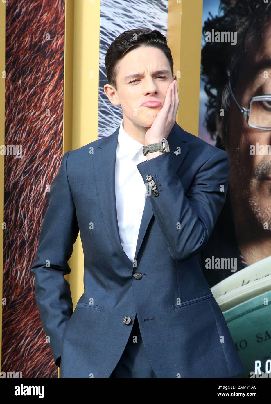 Los Angeles, Ca. 11th Jan, 2020. Harry Collett, at the premiere of ...