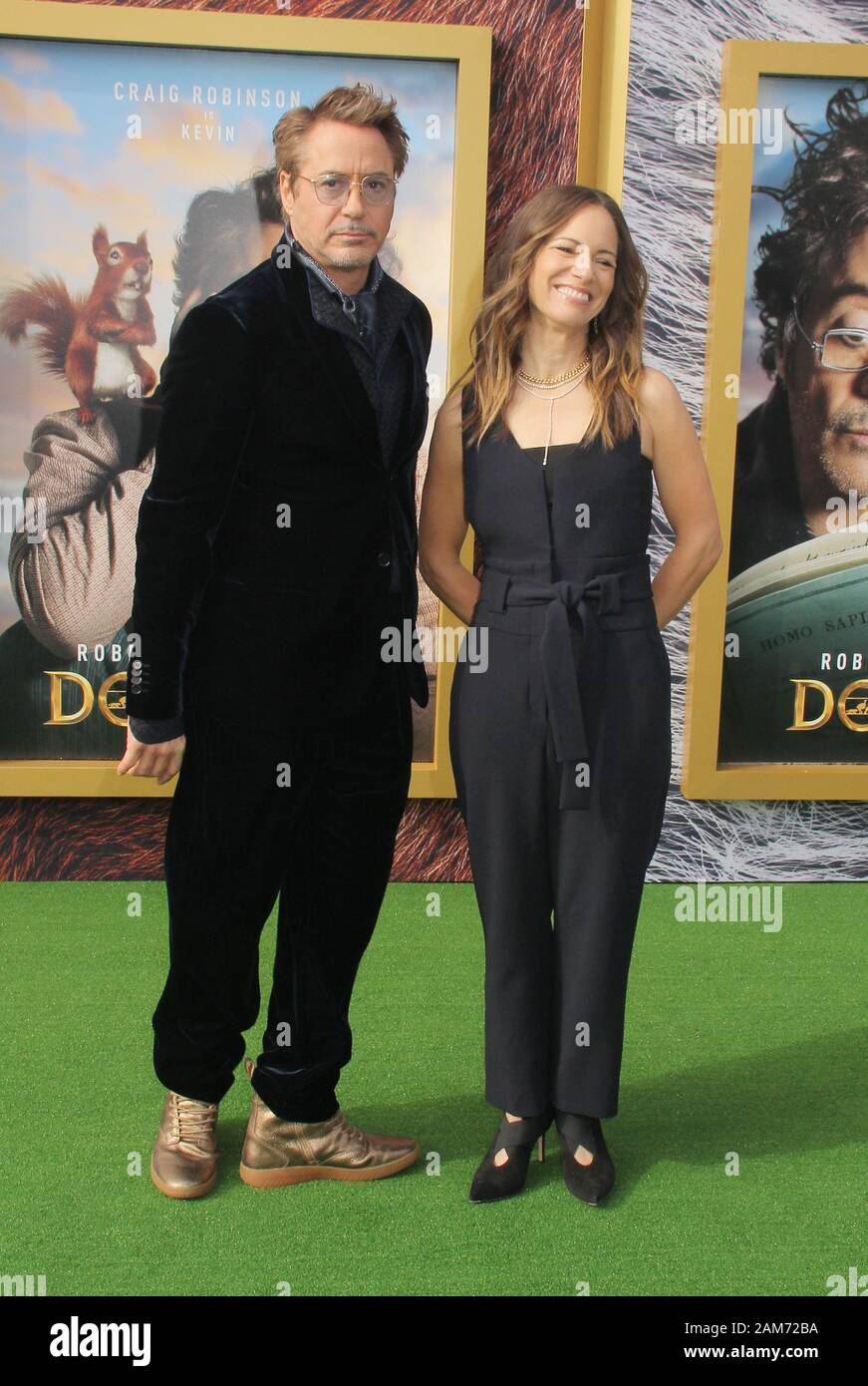 Robert Downey Jr., Susan Downey 01/11/2020 The Premiere of "Dolittle ...
