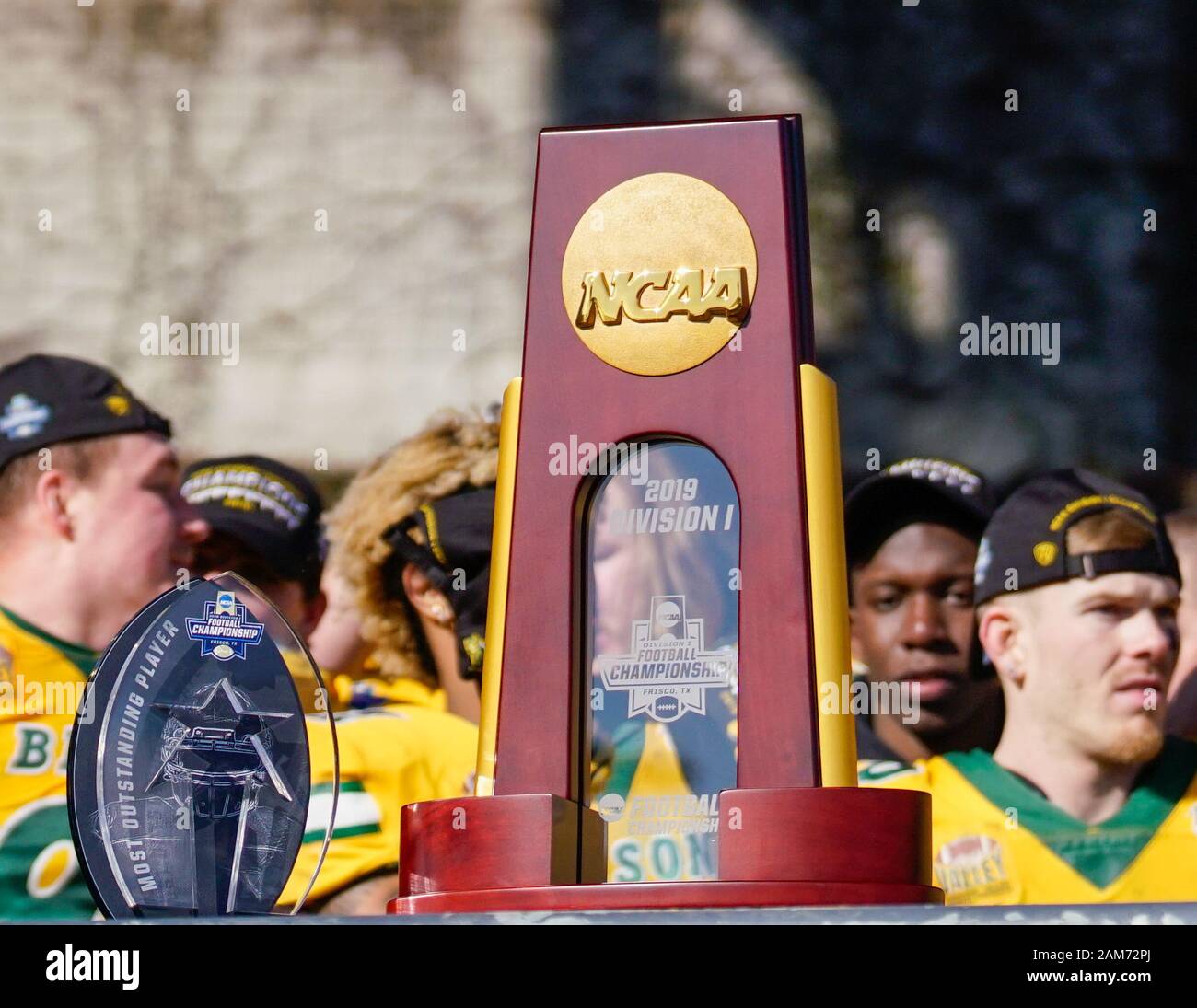 Frisco, Texas, USA. 11th Jan, 2020. -The FCS Championship and MVP ...