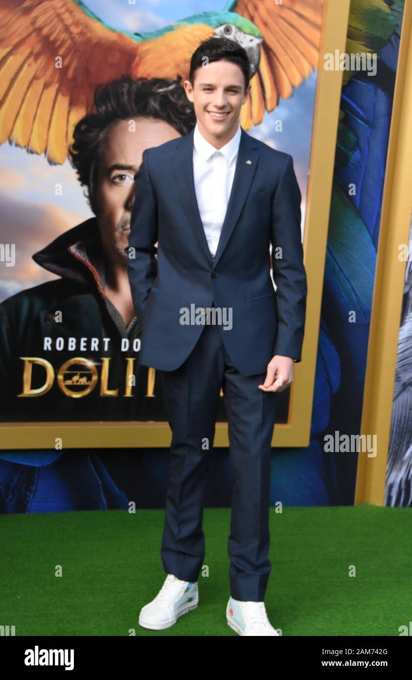 Westwood, California, USA 11th January 2020 Actor Harry Collett attends ...