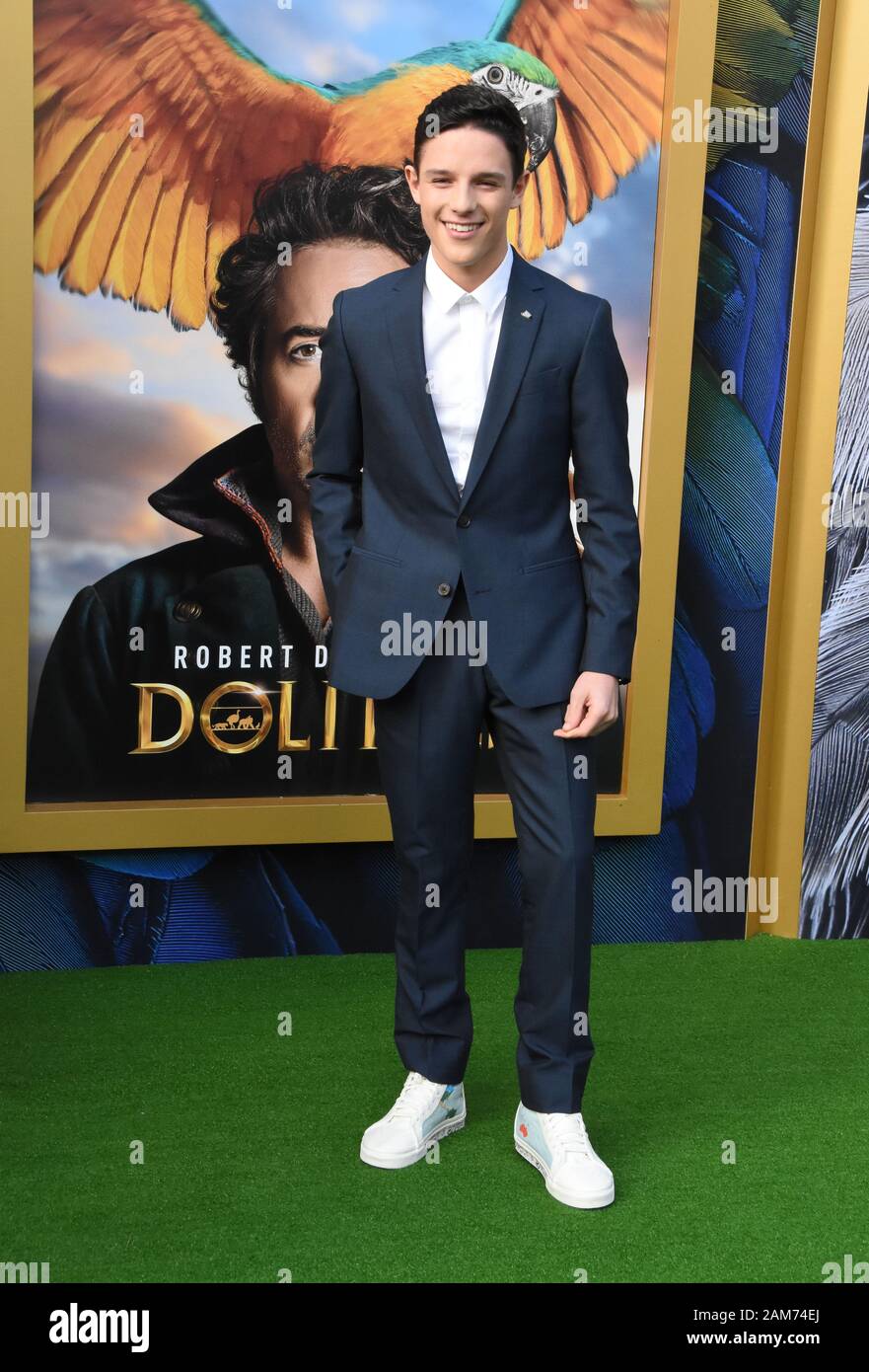 Westwood, California, USA 11th January 2020 Actor Harry Collett attends ...