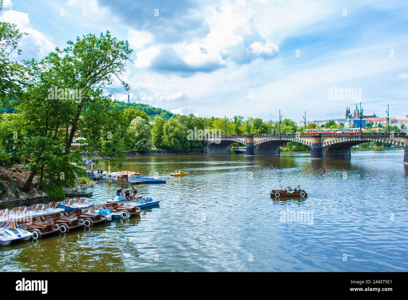 Traditional catamaran boat landscape hi-res stock photography and ...
