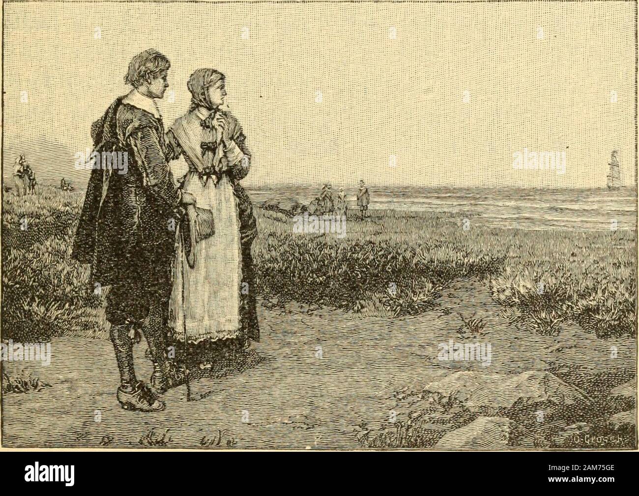 Mayflower Passengers High Resolution Stock Photography and Images - Alamy
