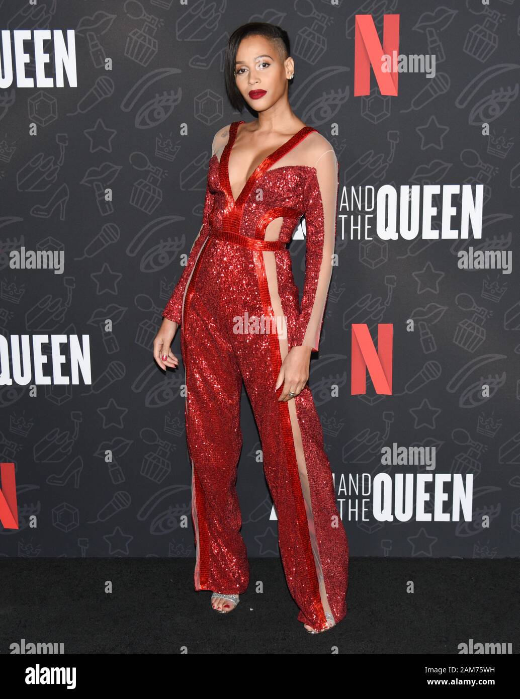 10 January 2020 - Beverly Hills, California - Isis King. Netflix's "AJ ...
