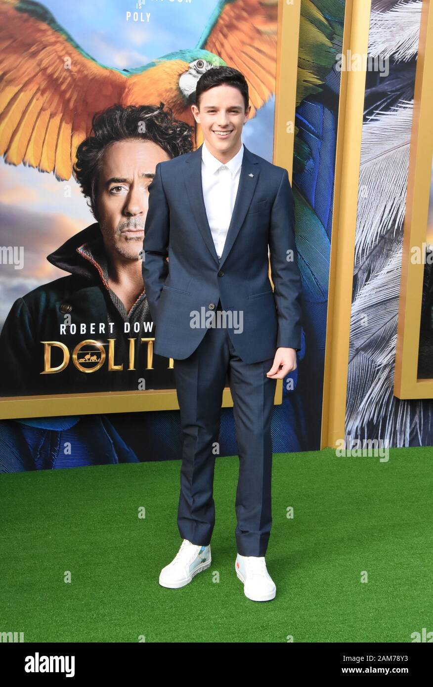 Westwood, California, USA 11th January 2020 Actor Harry Collett attends ...