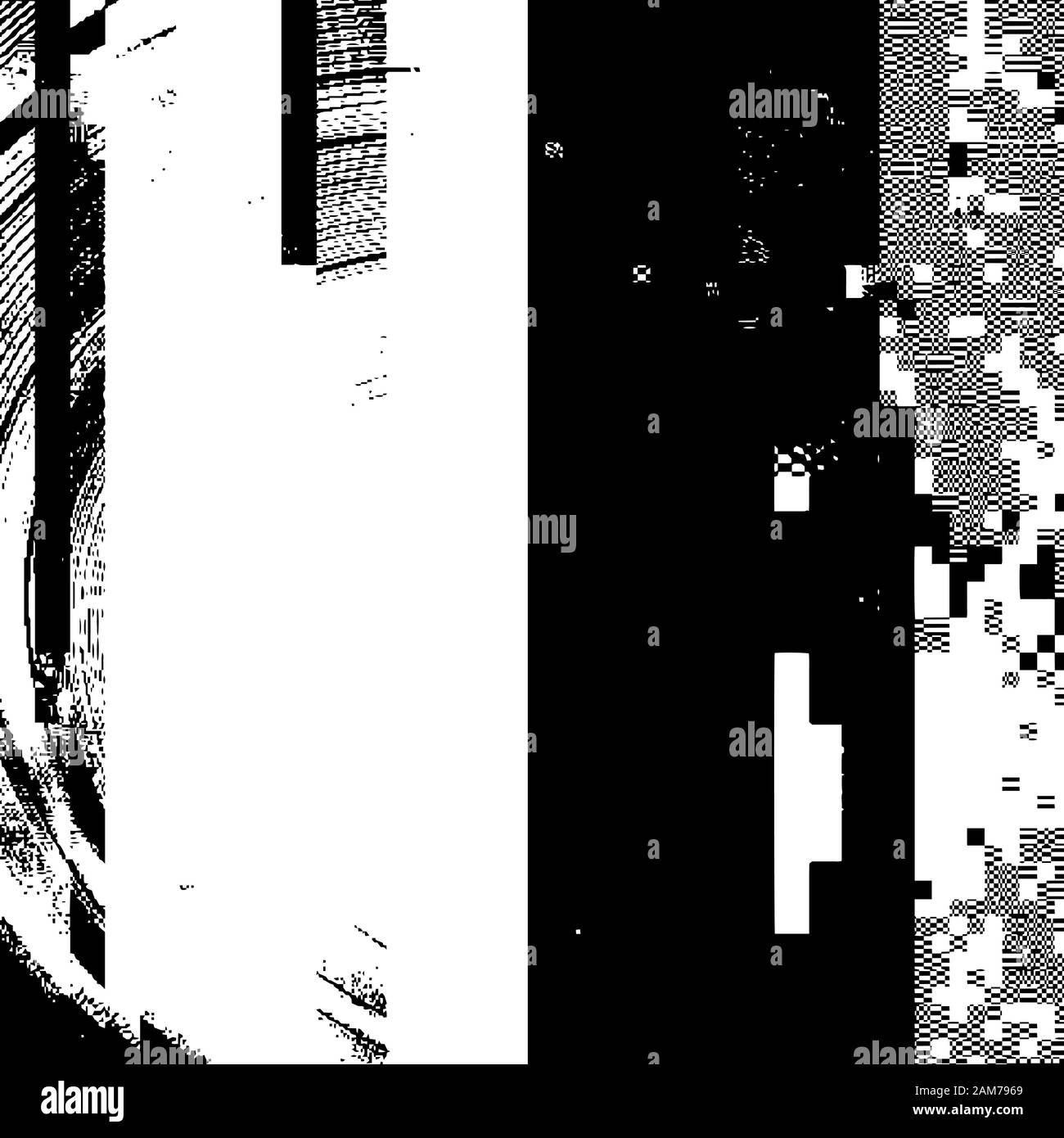 Glitch Overlay Texture Stock Vector Image & Art - Alamy