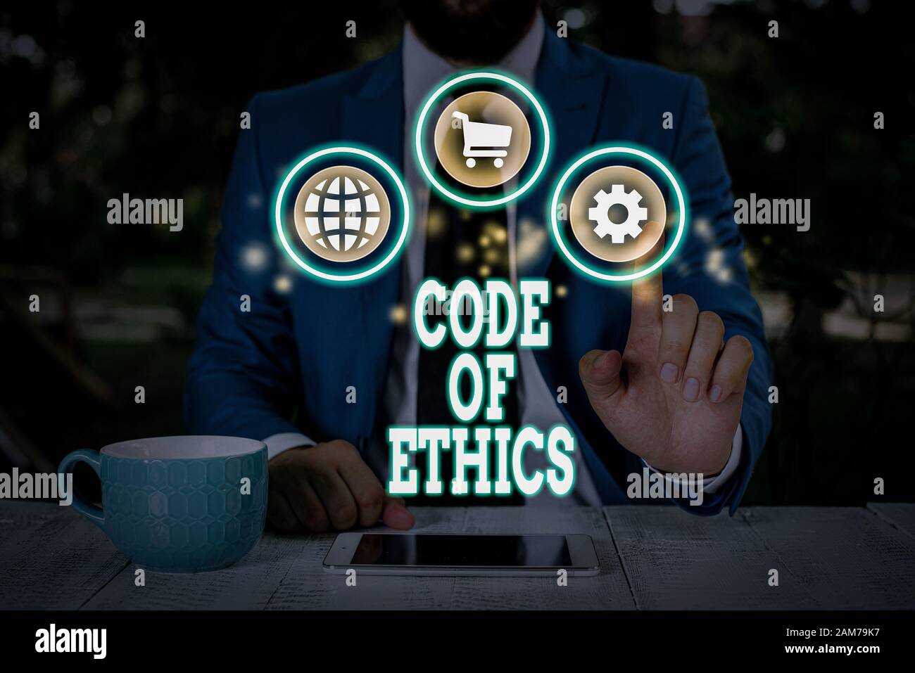 Handwriting text writing Code Of Ethics. Conceptual photo Moral Rules ...