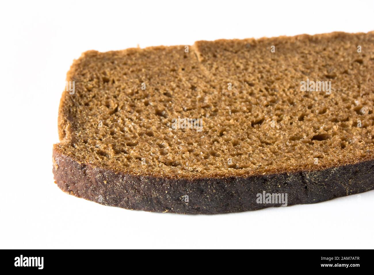 a slice of brown bread Stock Photo - Alamy