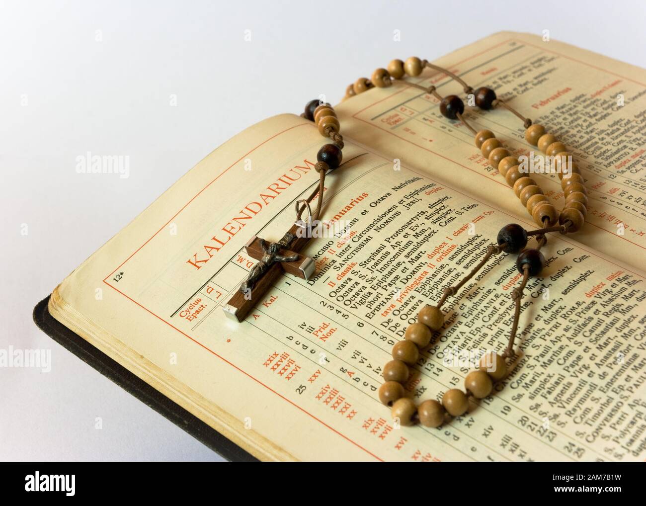 Catholic priest breviary book hi-res stock photography and images - Alamy