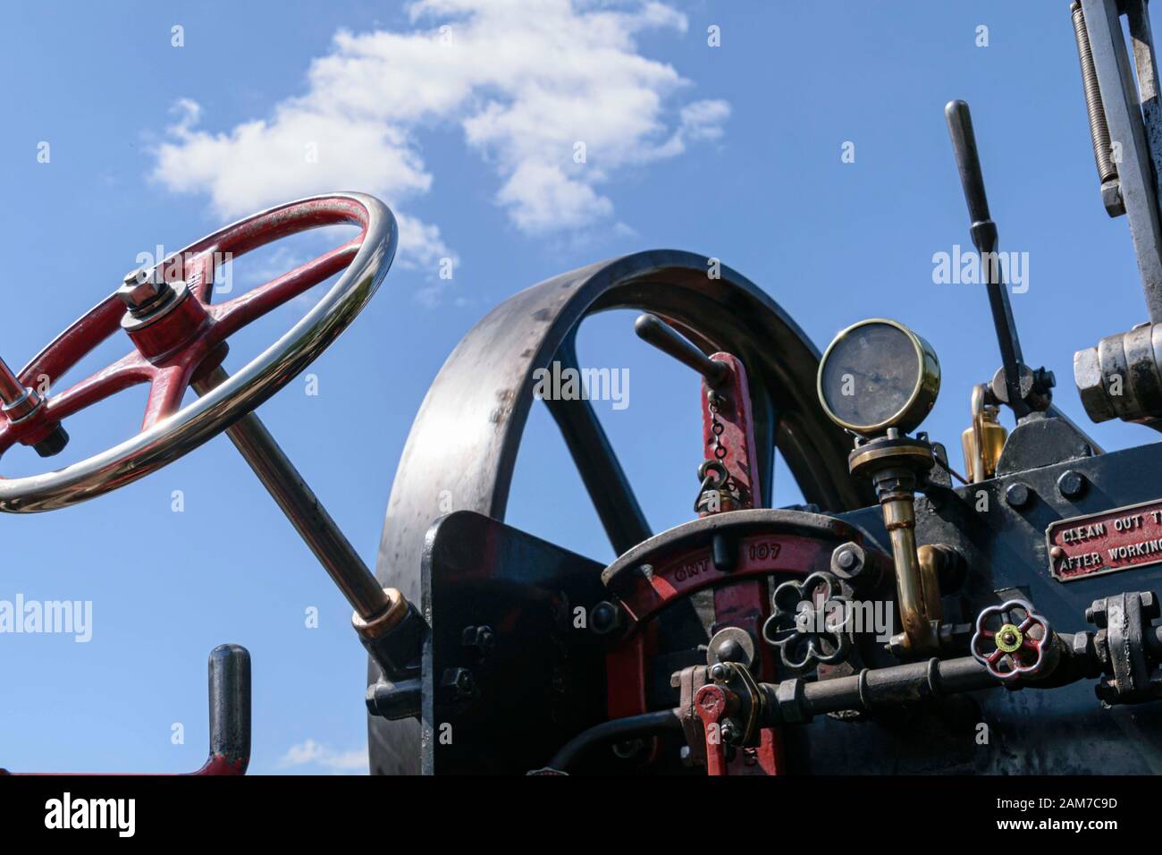 UK, Rothley - June 2018: Steam engine controls Stock Photo - Alamy