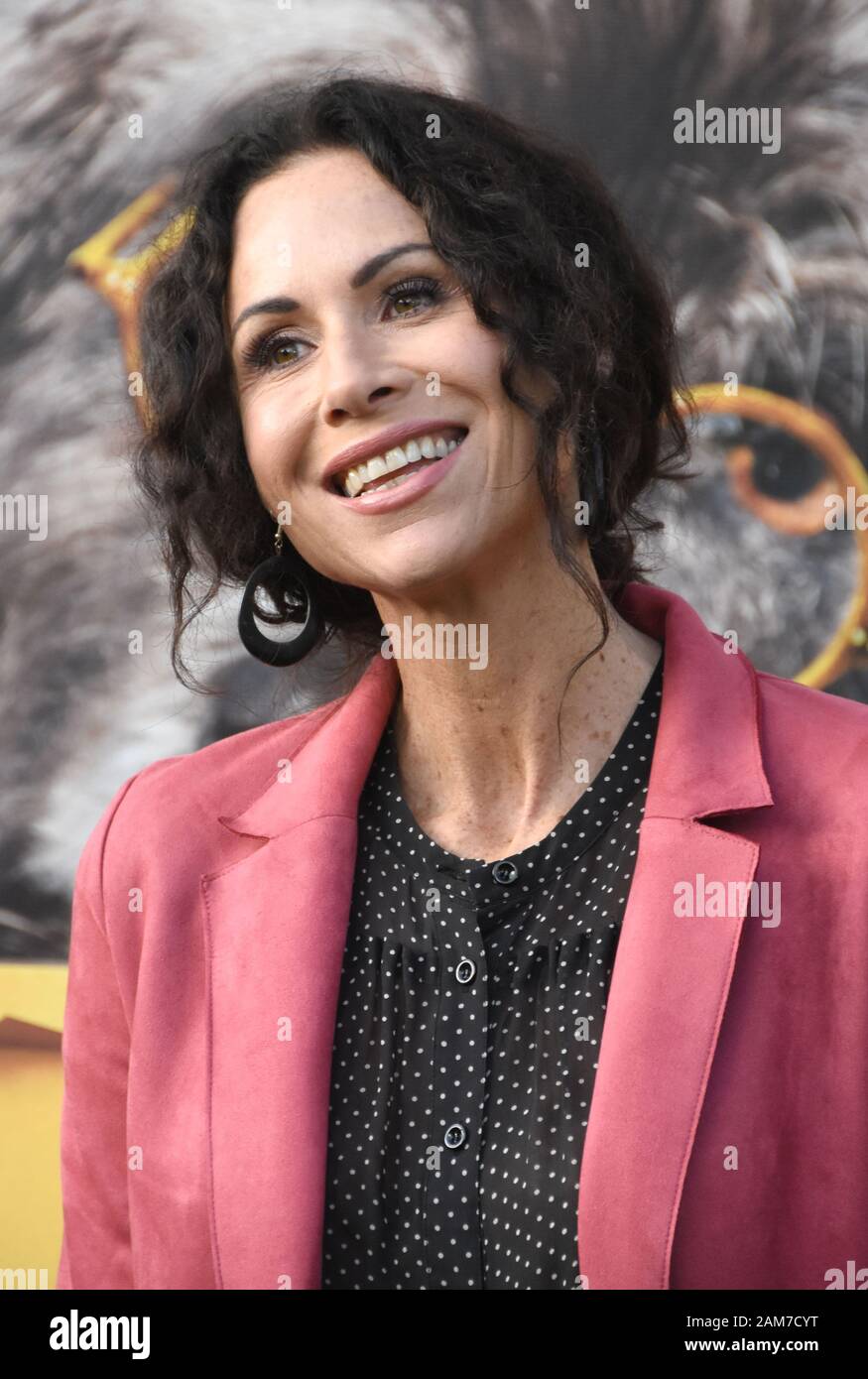 Westwood, California, USA 11th January 2020 Actress Minnie Driver ...