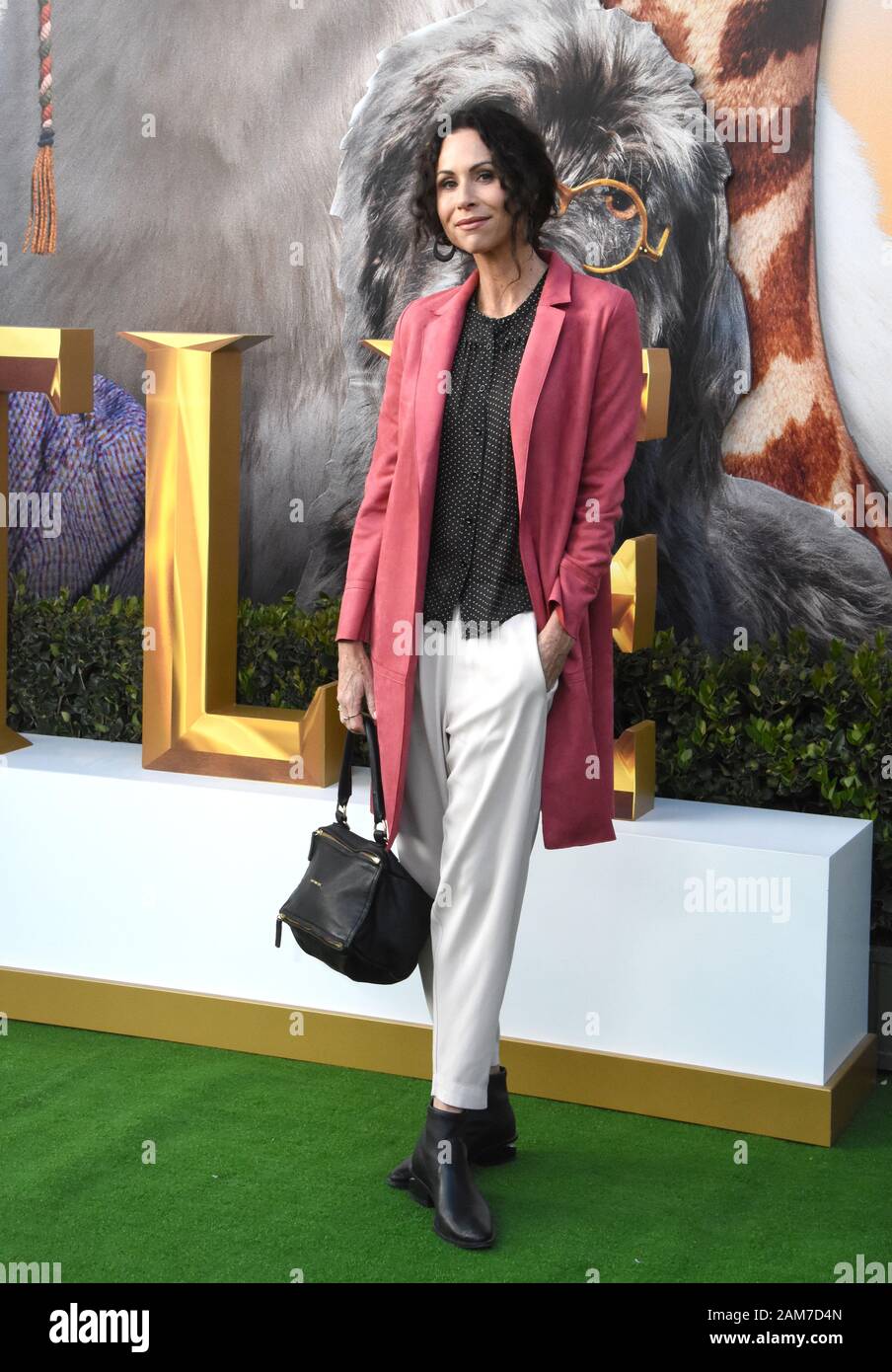 Westwood, California, USA 11th January 2020 Actress Minnie Driver ...