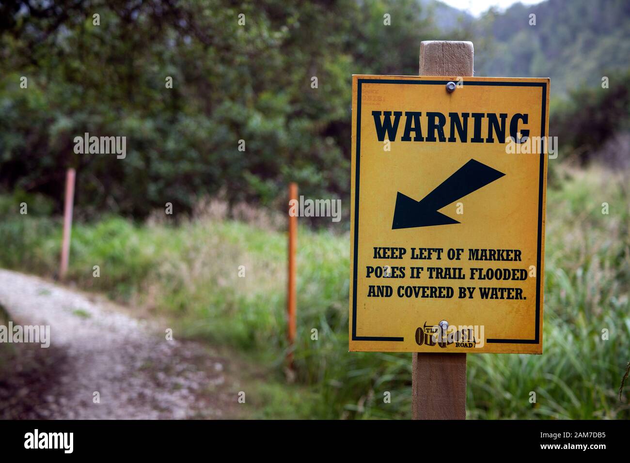 Ghost warning sign hi-res stock photography and images - Alamy