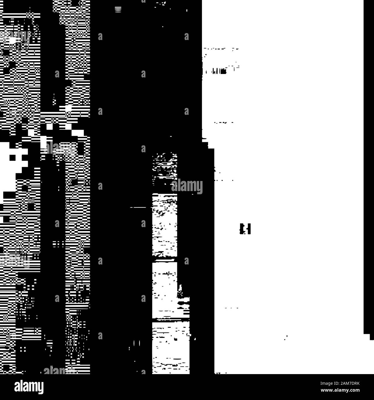 Glitch Overlay Texture Stock Vector Image & Art - Alamy
