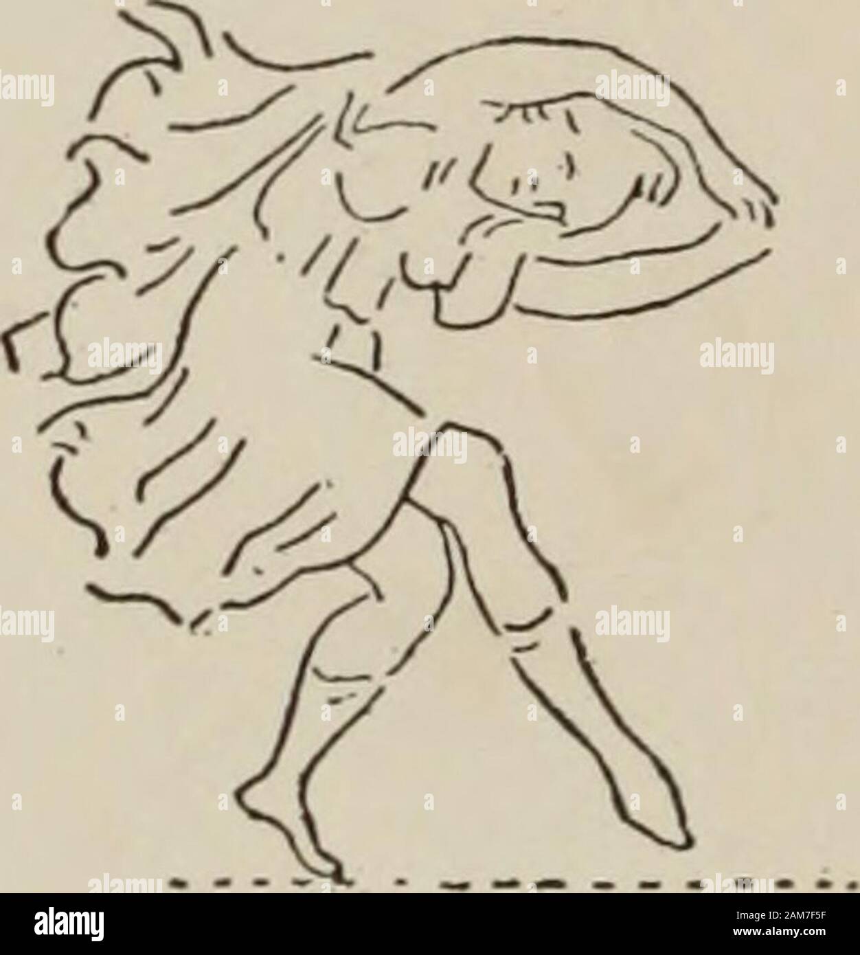 The antique Greek dance, after sculptured and painted figures . Fig ...