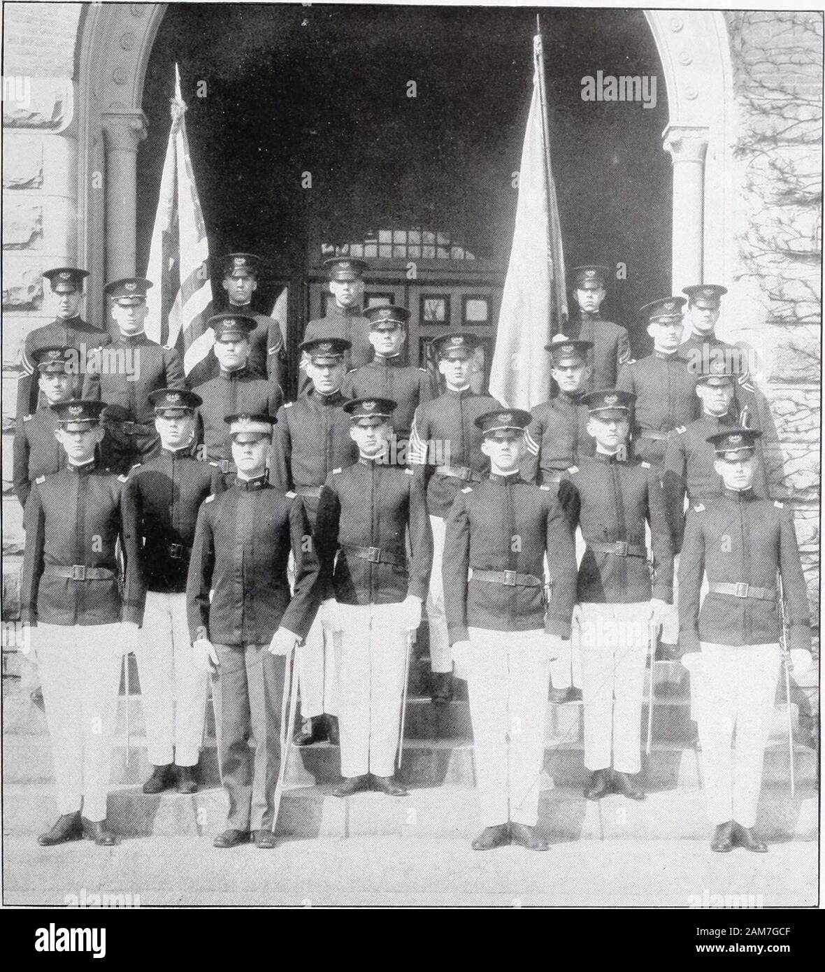 Taps . Col. R. A. Jone:Commandant. FIELD AND STAFF Maj. First Battalion ...