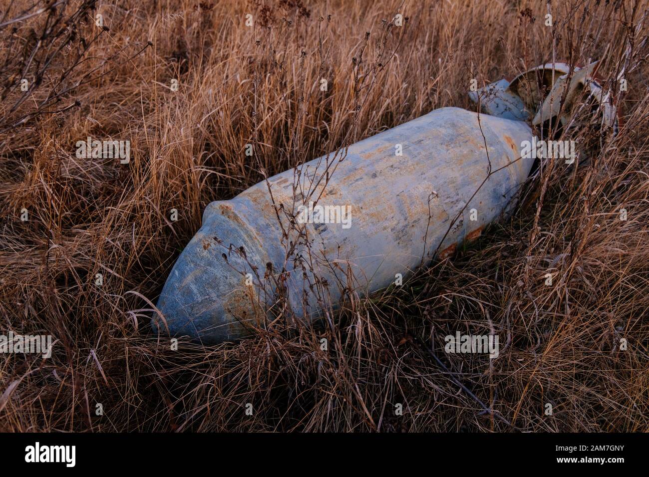 Danger unexploded bomb world war hi-res stock photography and images ...