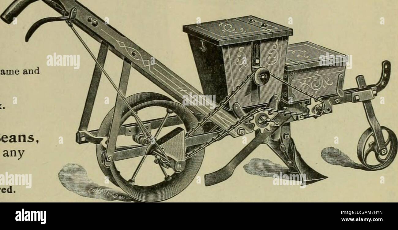 Improved corn planter hi-res stock photography and images - Alamy