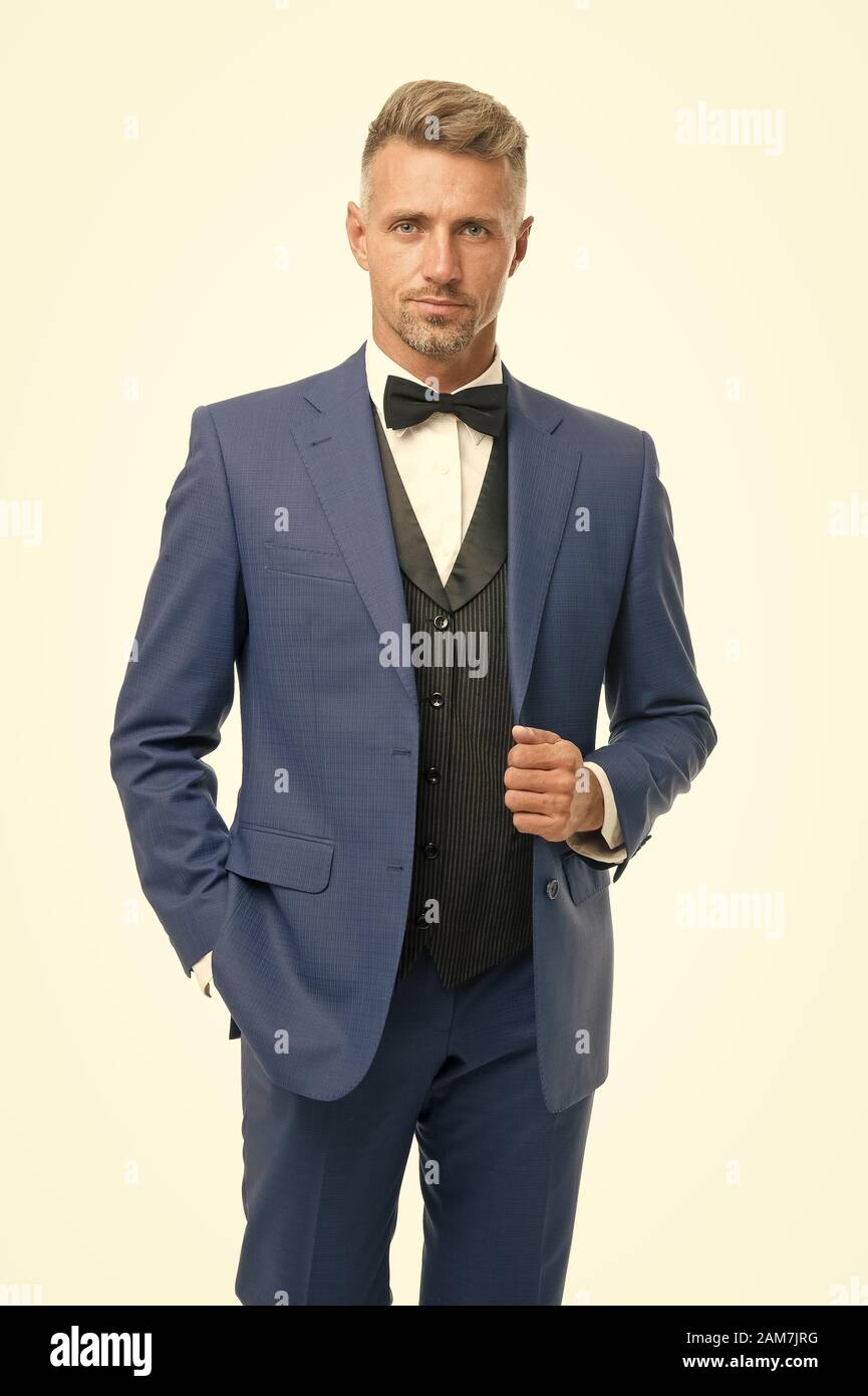 Tailored suit. Fashion shop. Rent suit service. Elegant fashion outfit ...