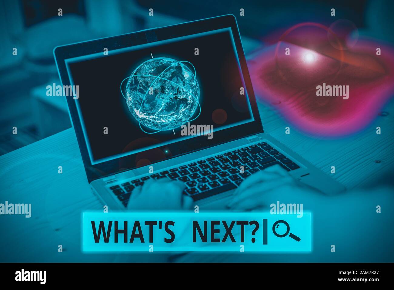 Conceptual hand writing showing What S Next Question. Concept meaning ...