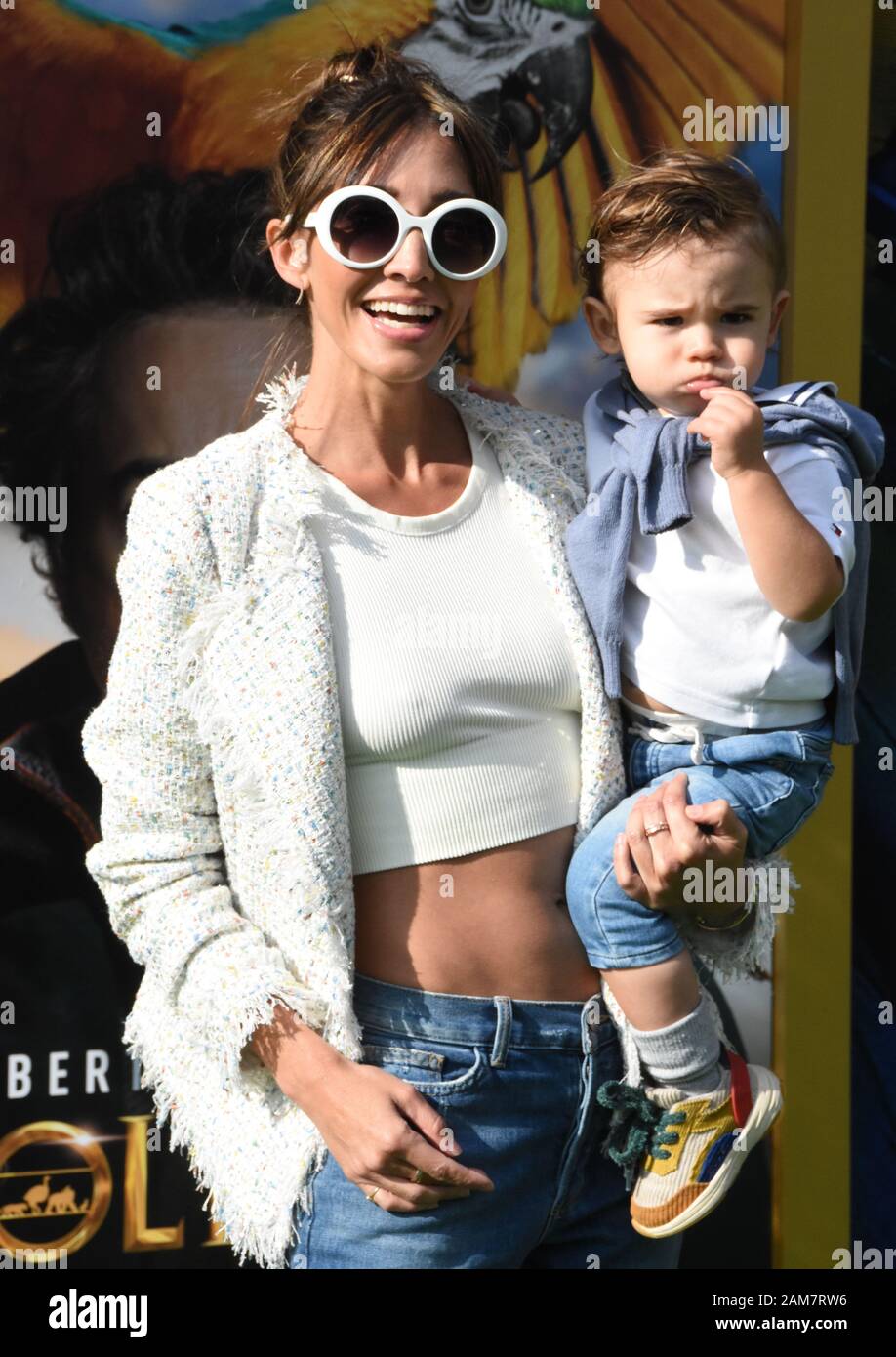 Westwood, California, USA 11th January 2020 Actress Fernanda Romero and ...